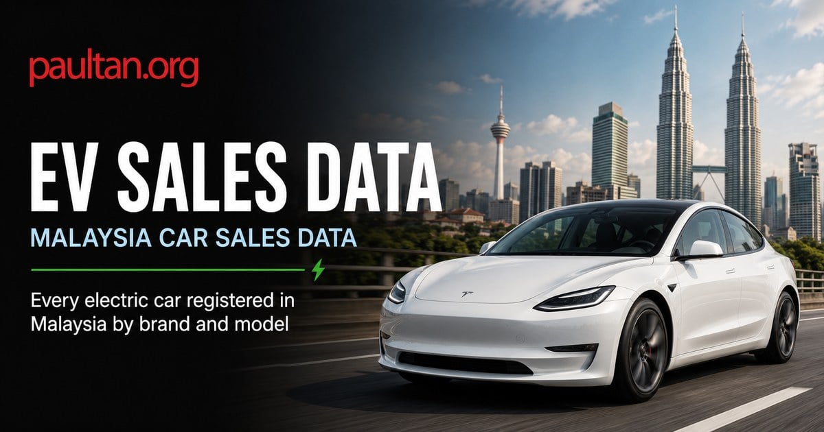 EV Sales in Malaysia — Electric Car Data & Rankings | paultan.org