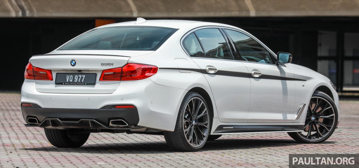 试驾：G30 BMW 530i，M Performance 套件上身更迷人 - Paul Tan 汽车资讯网