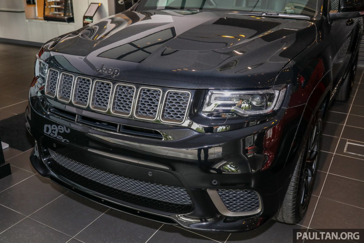 Jeep Grand Cherokee Trackhawk 升级性能版, 开价87万 2021 Jeep Grand Cherokee ...
