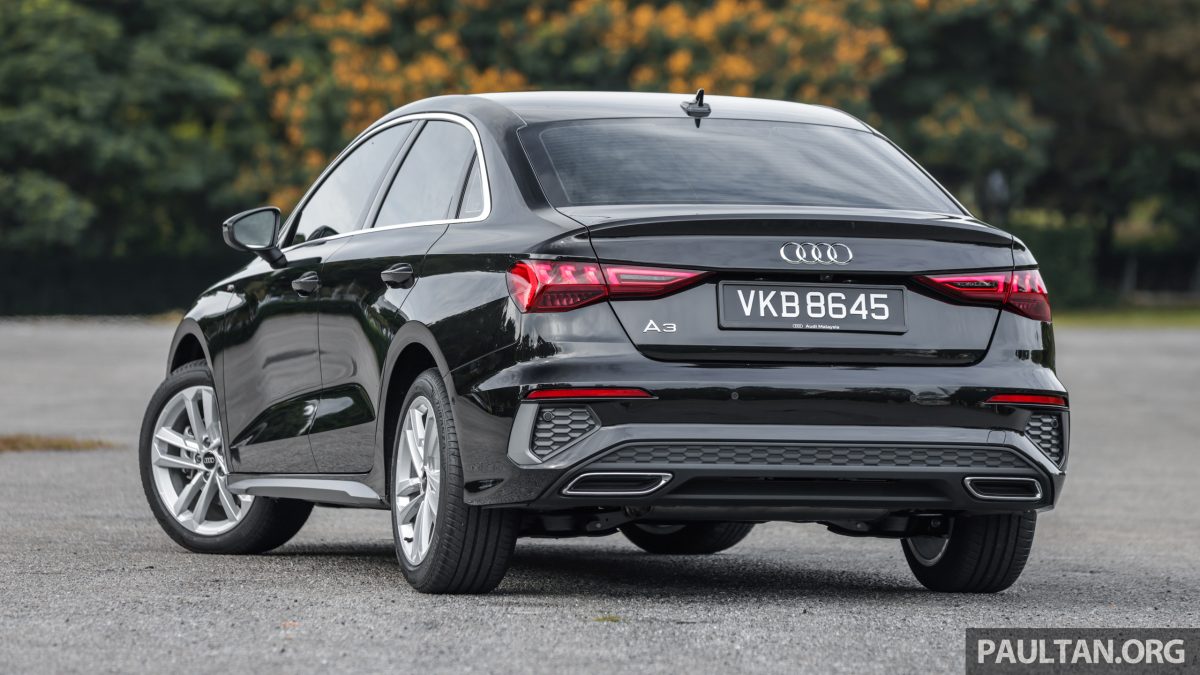 2023 Audi A3 Sedan 2.0 S line TFSI 实拍, 要价33.2万 2023_Audi_A3_Sedan_SLine ...