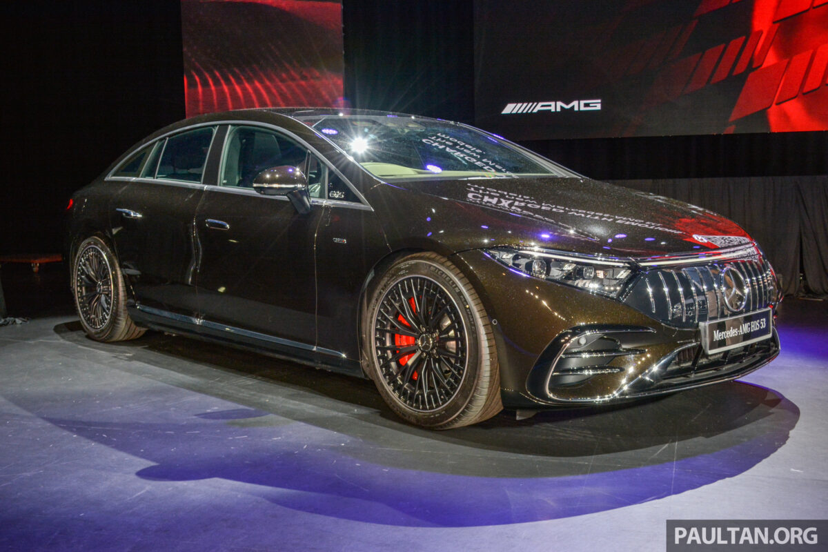 Mercedes-AMG EQS53 4Matic+ 本地发布, AMG首款纯电EV, 3.4秒破百, 极速可达250km/h, 续航571 ...