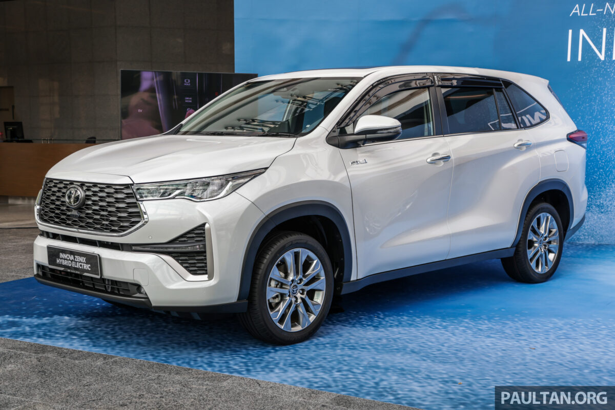 2023 Toyota Innova Zenix 本地上市, 2.0 V纯汽油版或2.0 HEV油电版, 完整TSS 3.0半自动驾驶辅助 ...