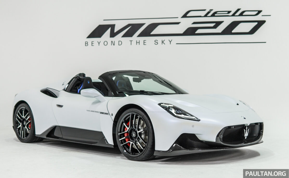 敞篷海神 Maserati MC20 Cielo 本地开卖！税前售RM1.2m - Paul Tan 汽车资讯网