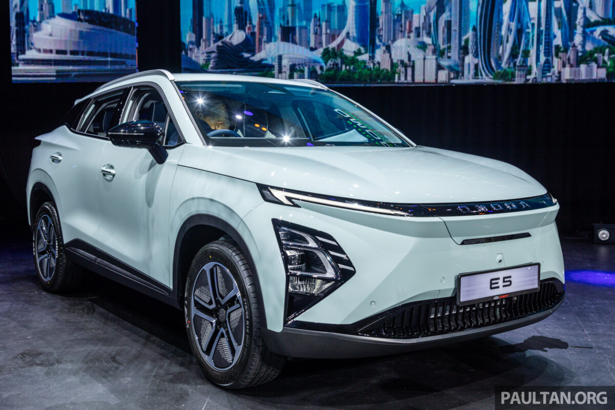 Chery Omoda E5 本地正式发布, 只有单一车型, 续航里程430公里, 30分钟充电至80%, 售价14.7万, 未来将本地组装 ...