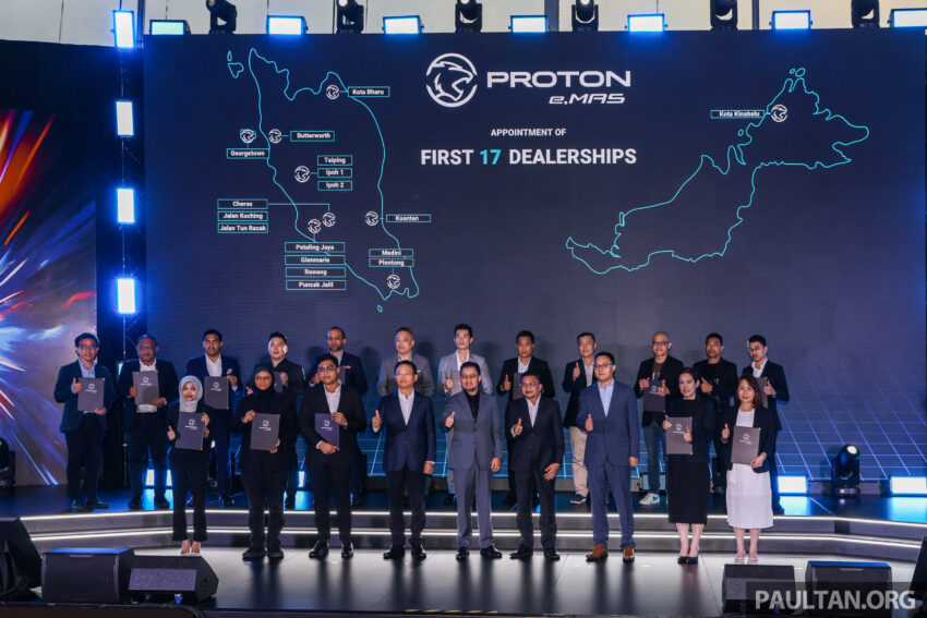 Proton eMAS 将有独立销售与服务据点, 明年计划增至30家 - Paul Tan 汽车资讯网