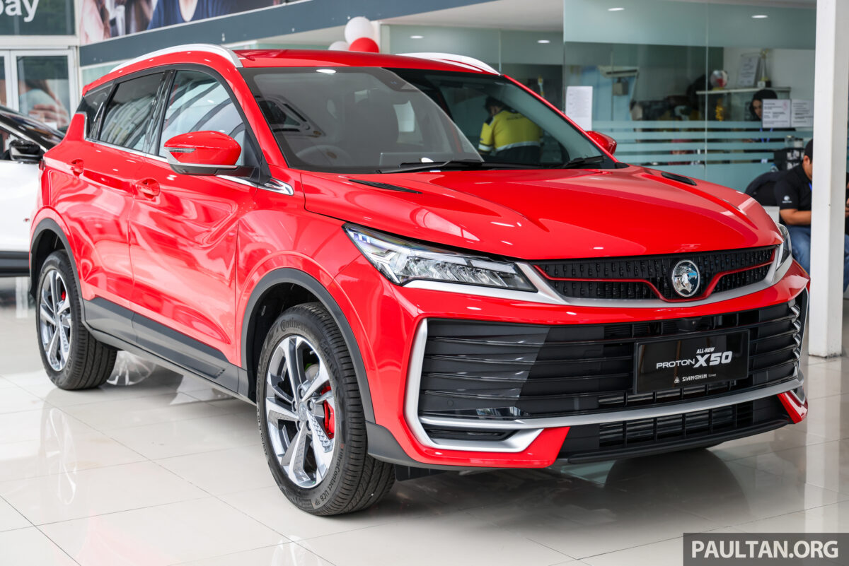 2025 Proton X50 上市仅5个工作日即交付999辆新车, 原厂称已在7月底前完成生产2,000辆新车并将交付给更多客户 ...