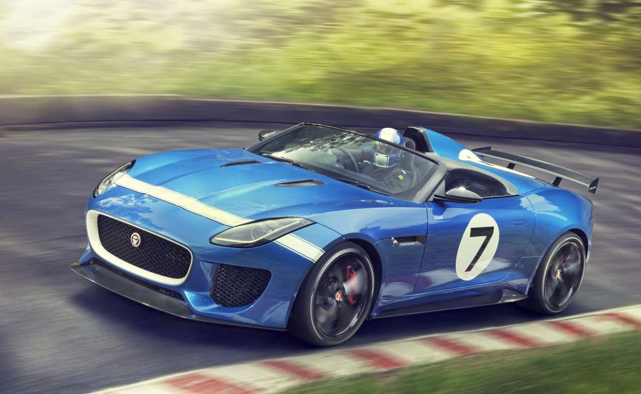 Jaguar Project 7 - 550 PS single-seater F-Type one-off