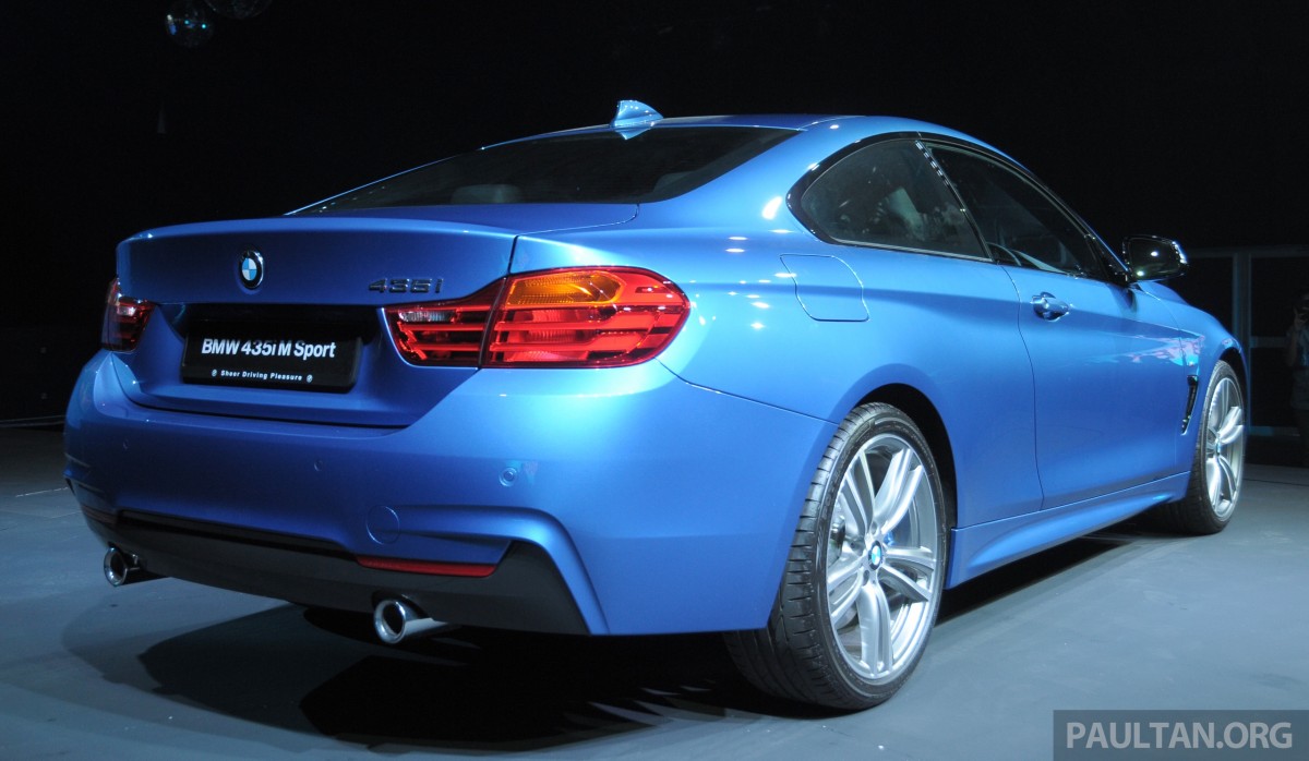 F32 BMW 4 Series launched in Malaysia - 3 variants, from RM359k