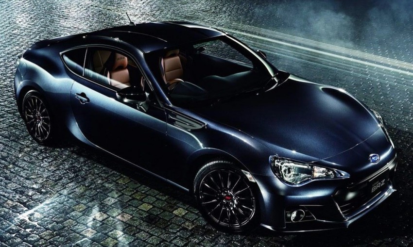 Subaru BRZ Premium Sport Edition unveiled for Japan