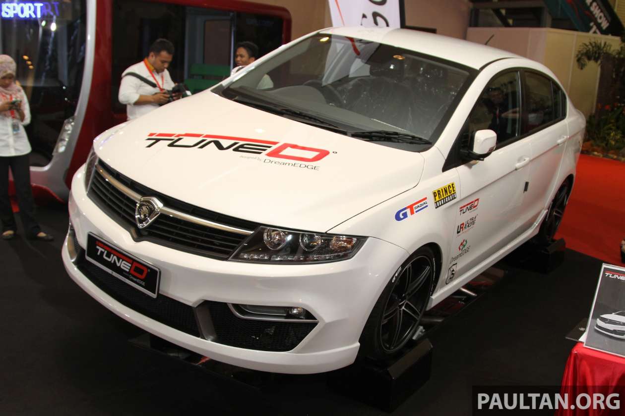 Proton Preve bodykit by DreamEDGE at KLIMS13 - paultan.org