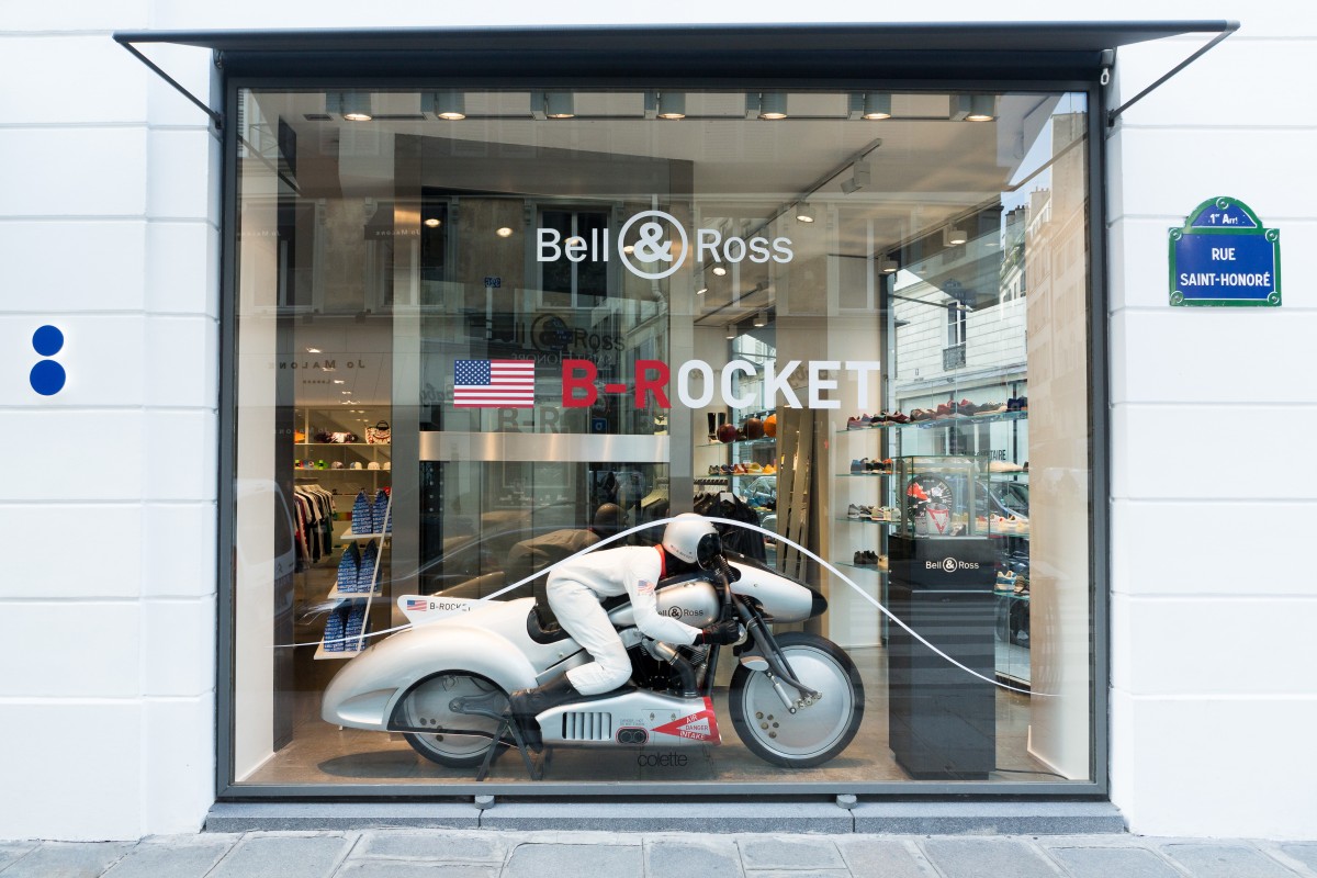 Bell & Ross B-Rocket on display at Colette boutique - paultan.org