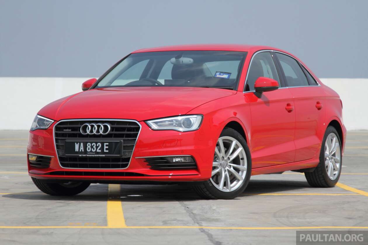 Audi A3 Sedan launched - two variants, from RM180k