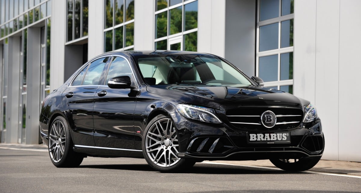 Brabus W205 Mercedes-Benz C-Class bodykit unveiled