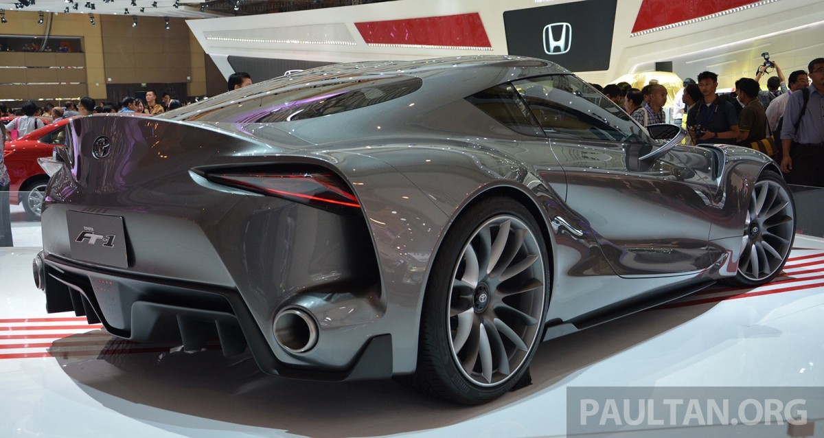 IIMS 2014: Toyota FT-1 Concept is one curvy stunner - paultan.org