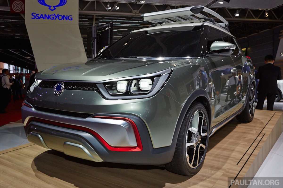 SsangYong XIV-Air and XIV-Adventure debut in Paris - paultan.org