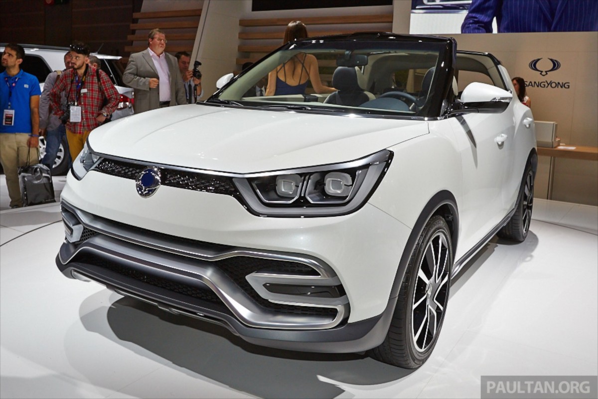 SsangYong XIV-Air and XIV-Adventure debut in Paris - paultan.org