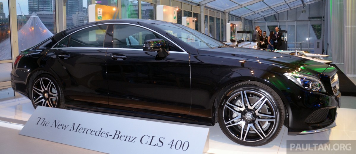 Mercedes-Benz CLS 400 facelift previewed in Malaysia