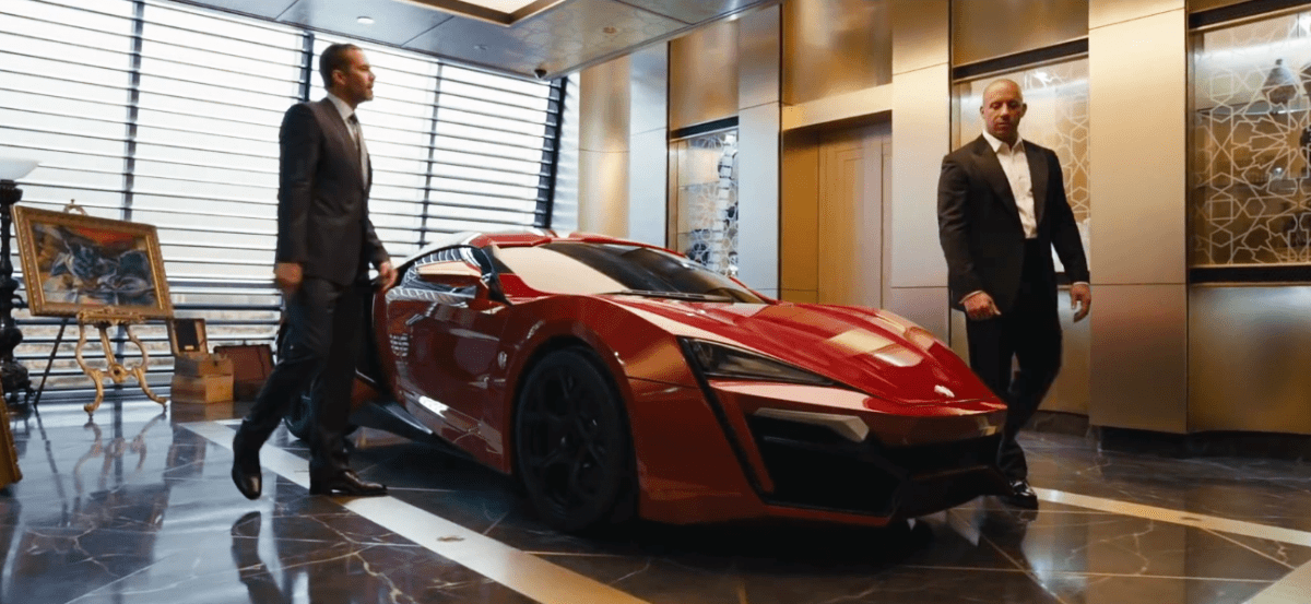 Ultra-rare Lykan HyperSport to feature in Furious 7!
