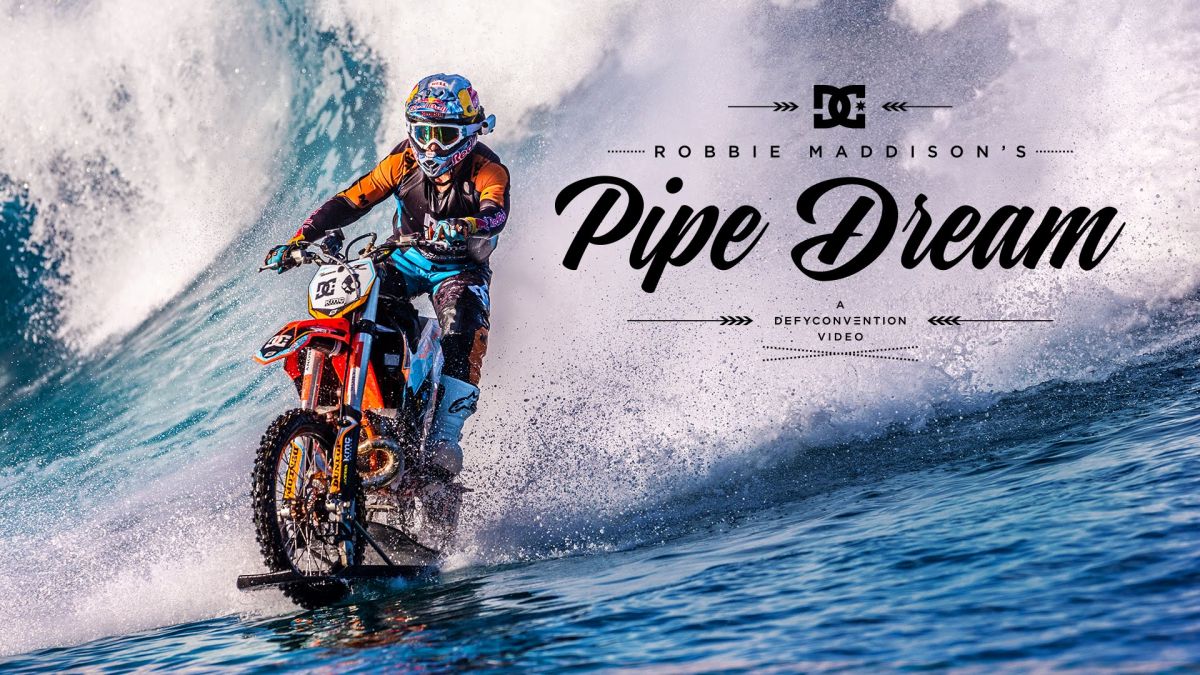 VIDEO: DC Shoes Pipe Dream - a real amphibious bike