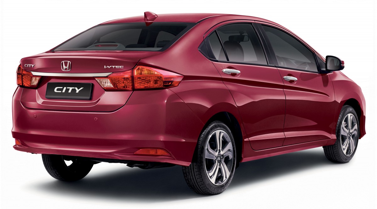 Honda City - new Dark Ruby Red Pearl for Malaysia