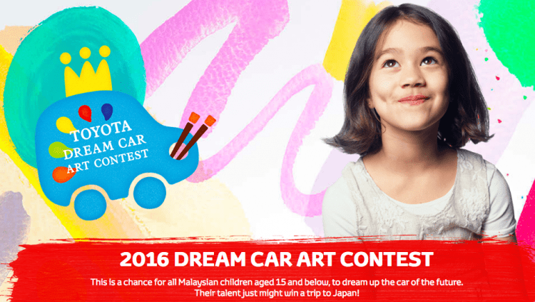 Toyota Dream Car Art Contest for children now open! - paultan.org