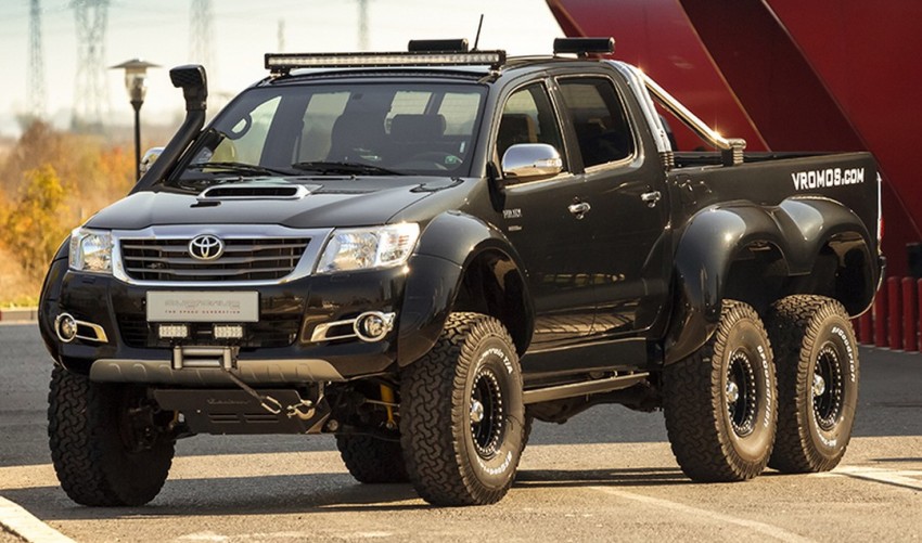 Toyota Hilux 6x6 by Vromos - affordable G63 AMG 6x6 - paultan.org
