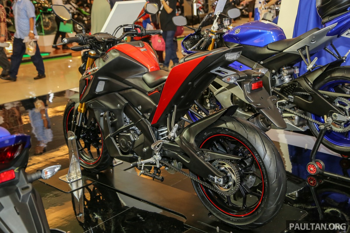 IIMS 2016: 2016 Yamaha Xabre 150 shown in Jakarta - paultan.org
