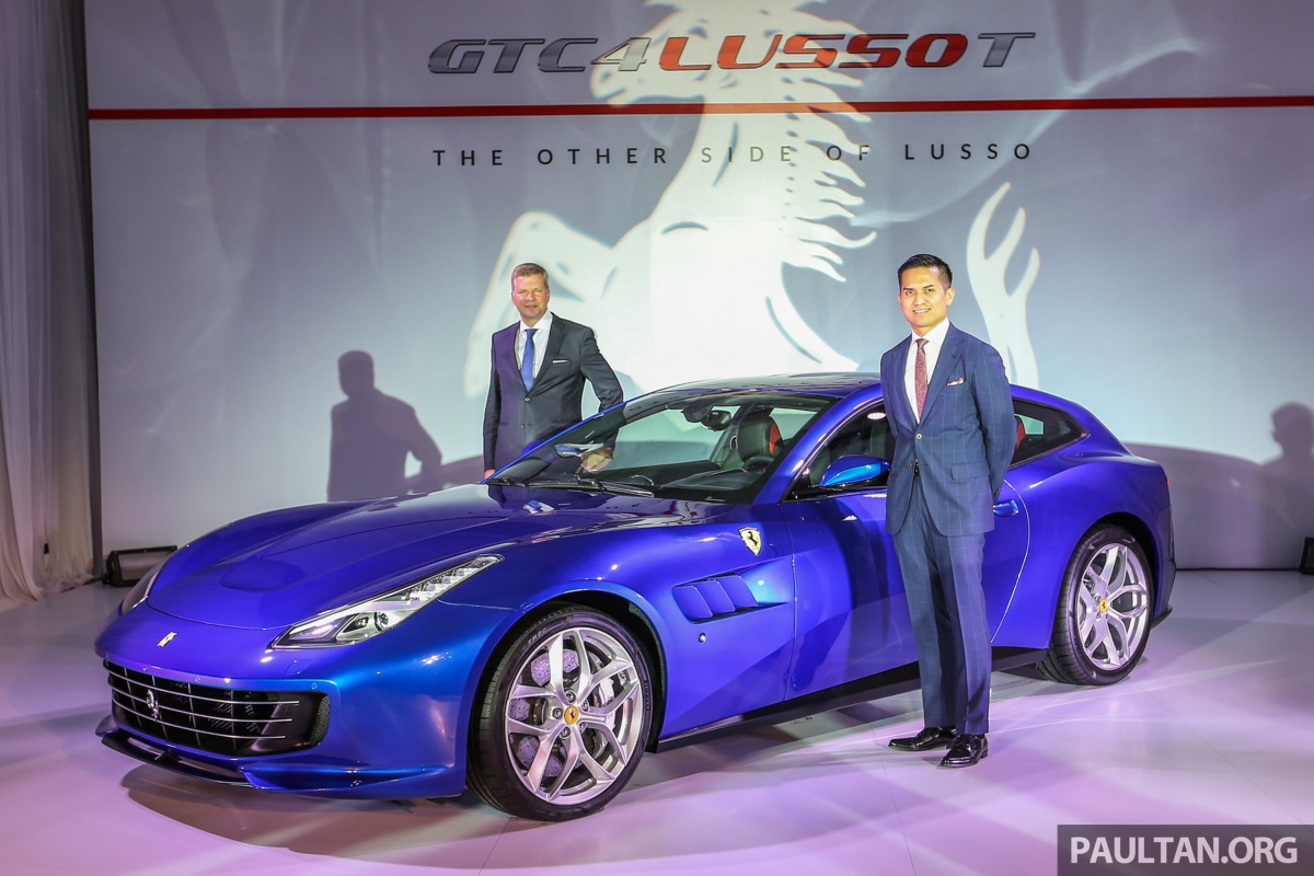 Ferrari GTC4Lusso T diperkenalkan di Malaysia - 3.9L V8 Turbo, 601 hp ...