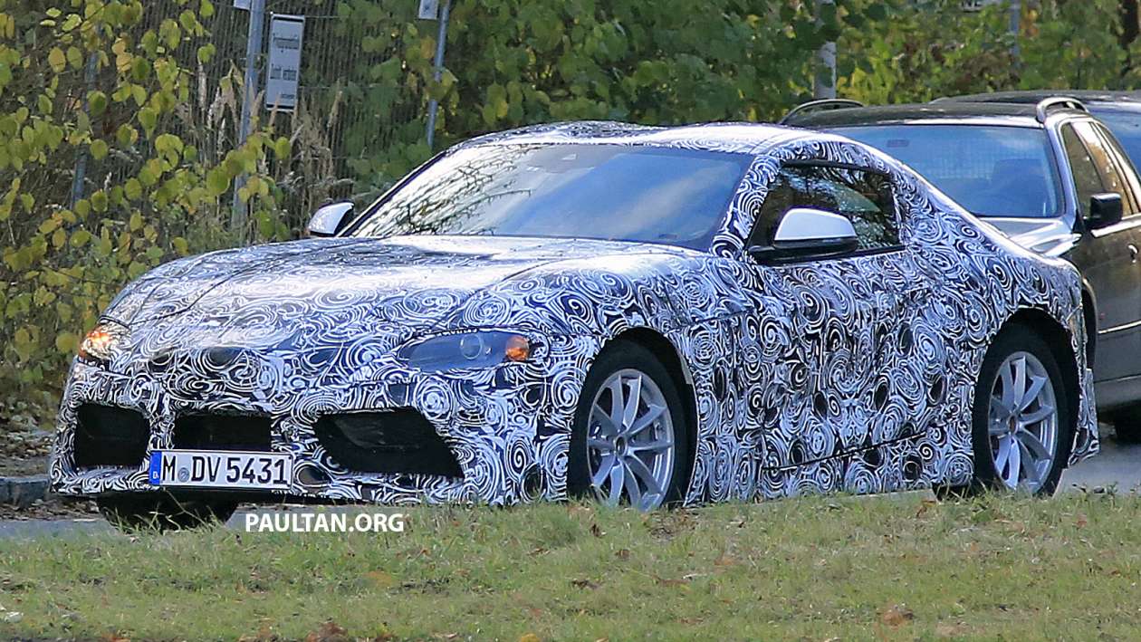SPYSHOTS: Toyota Supra loses some camouflage - paultan.org