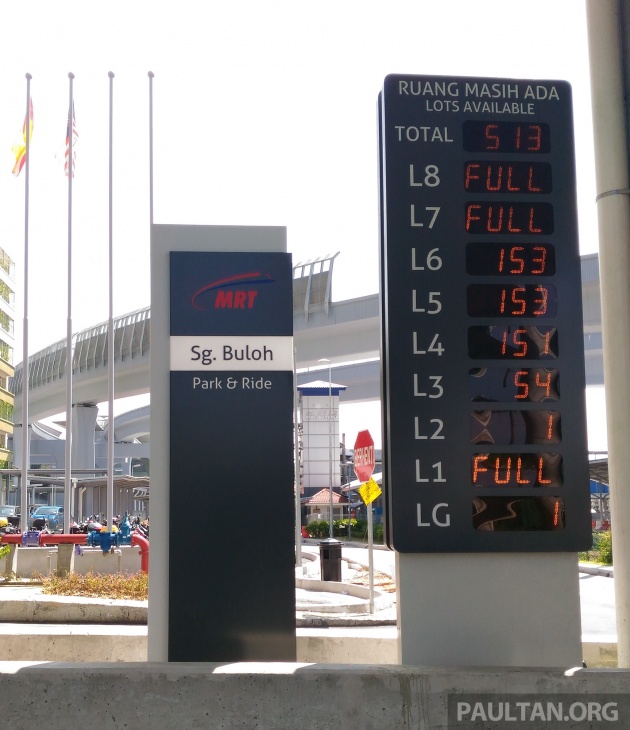 GST zero-rated: New parking rates at MRT stations - paultan.org