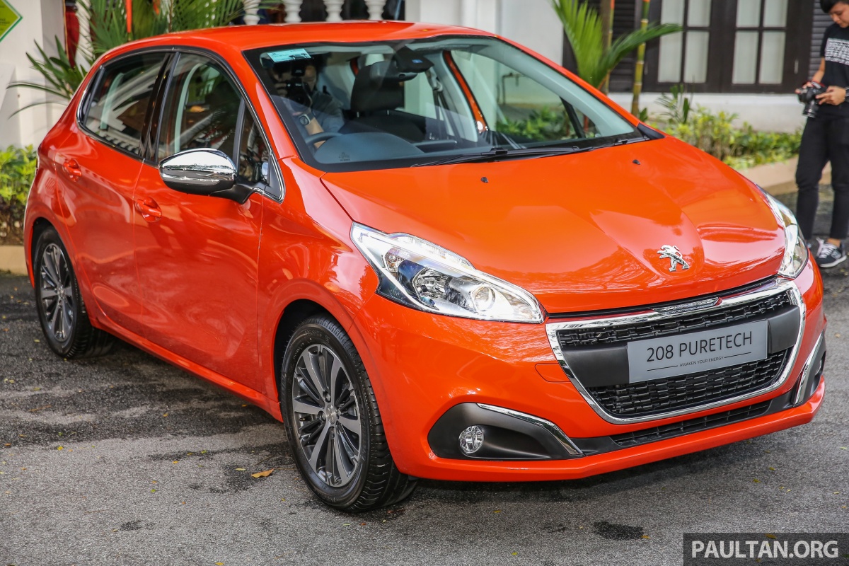GALLERY: Peugeot 208 and 2008 facelifts on display - paultan.org