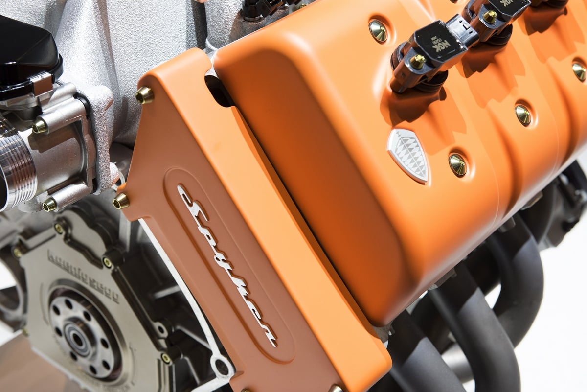 Spyker_Koenigsegg engine-2 - Paul Tan's Automotive News
