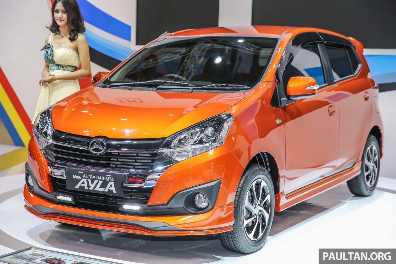 IIMS 2017: Daihatsu Ayla and Toyota Agya LCGC twins - paultan.org