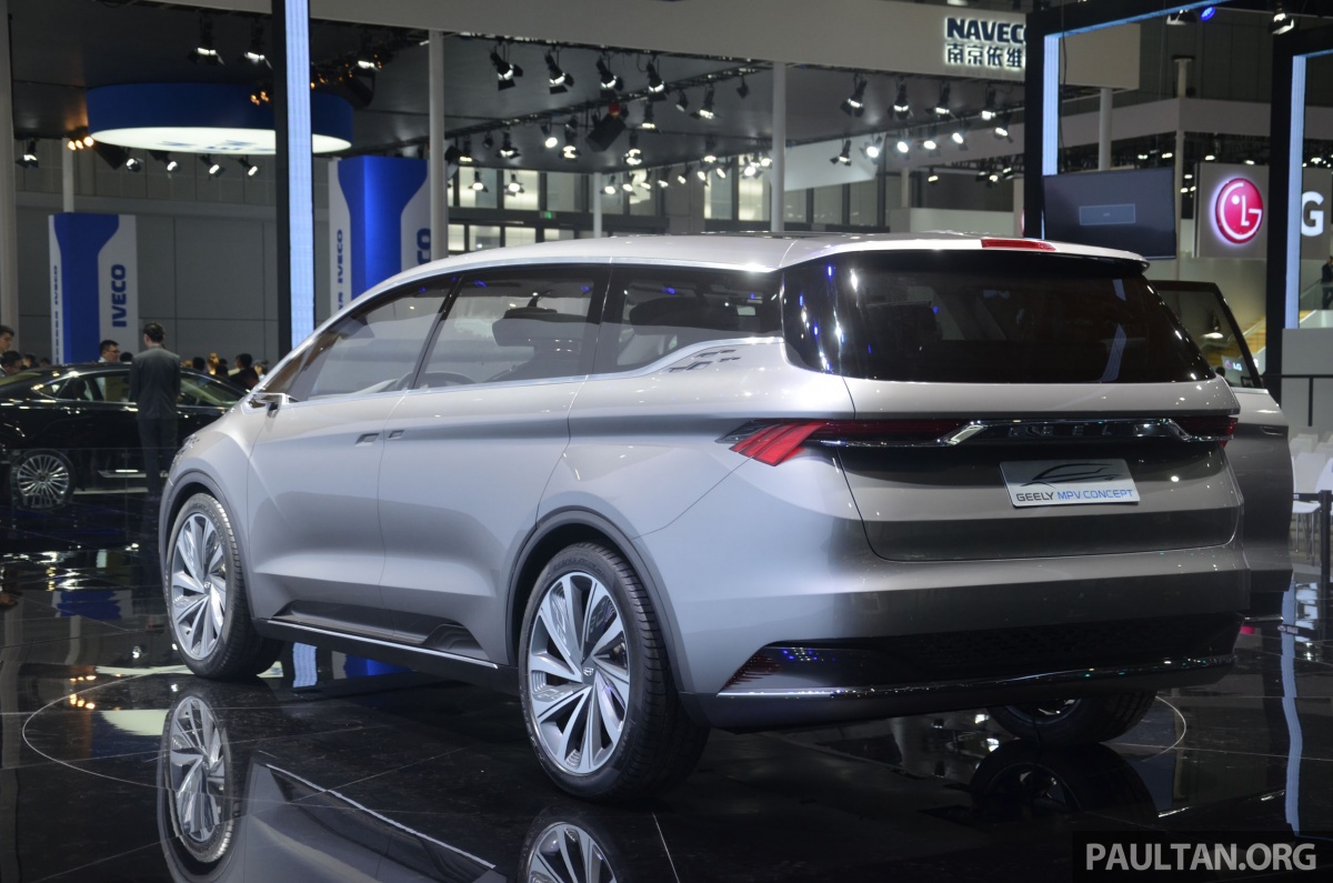 GALLERY: Geely MPV Concept on stage in Shanghai - paultan.org