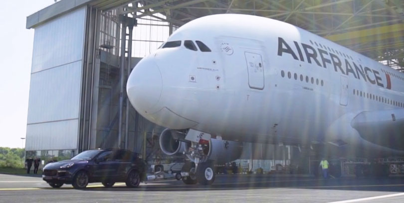 Porsche-Cayenne-tows-A380 - Paul Tan's Automotive News