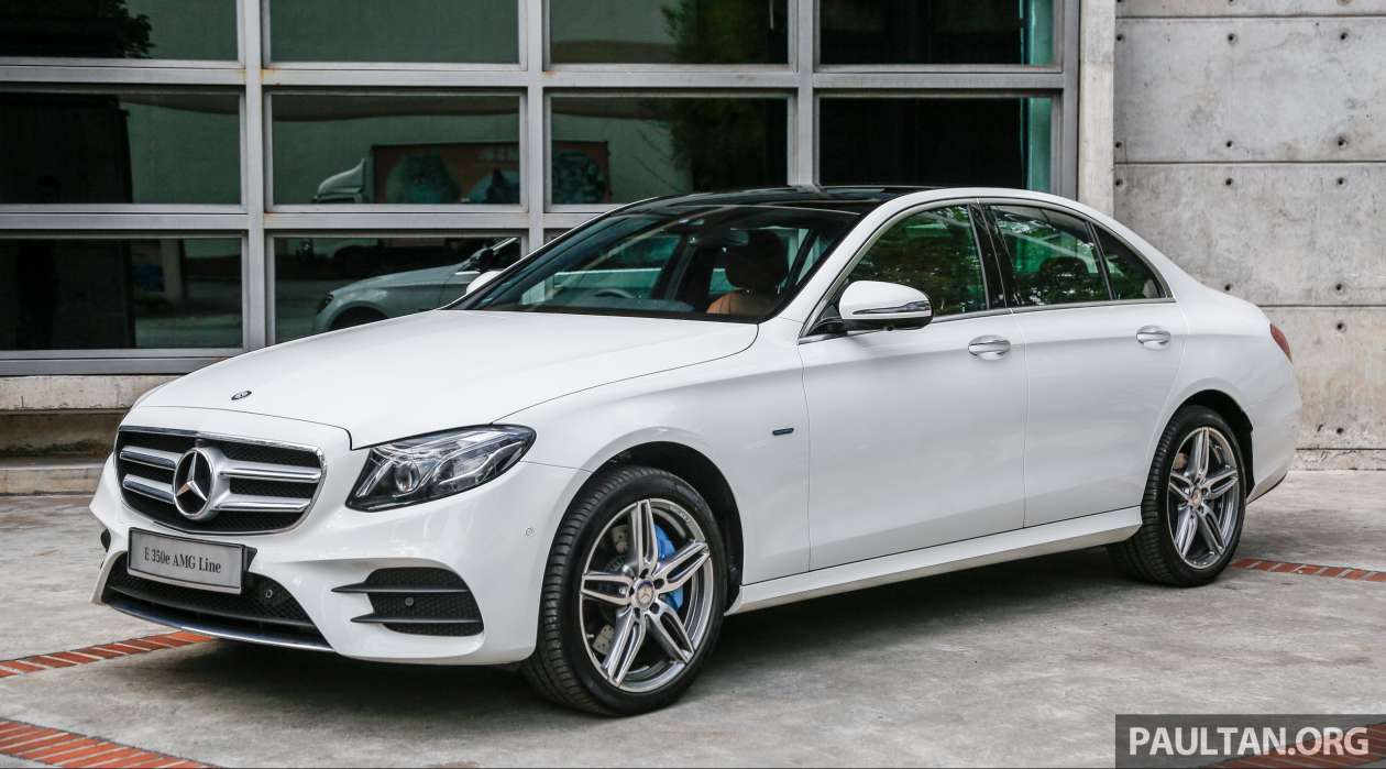 Mercedes E350e AMG Line exterior 2 - Paul Tan's Automotive News