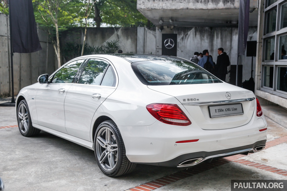 Mercedes E350e AMG Line exterior 3 - Paul Tan's Automotive News