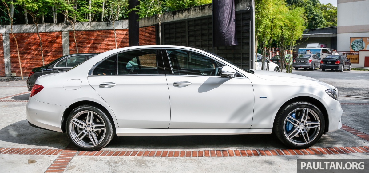 Mercedes E350e AMG Line exterior 4 - Paul Tan's Automotive News