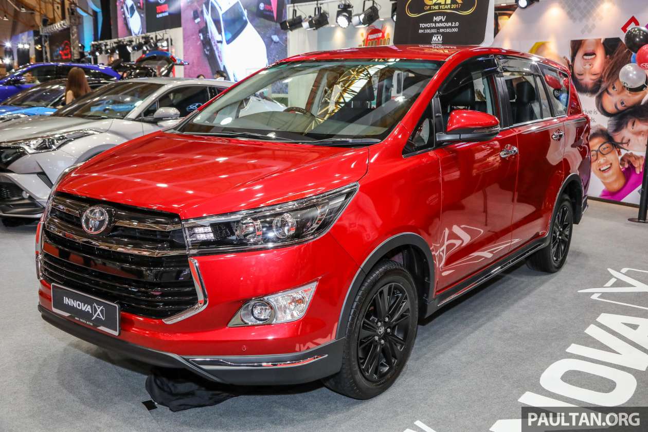 Toyota Innova 2.0X kini varian tertinggi - kit badan baharu, lampu LED ...