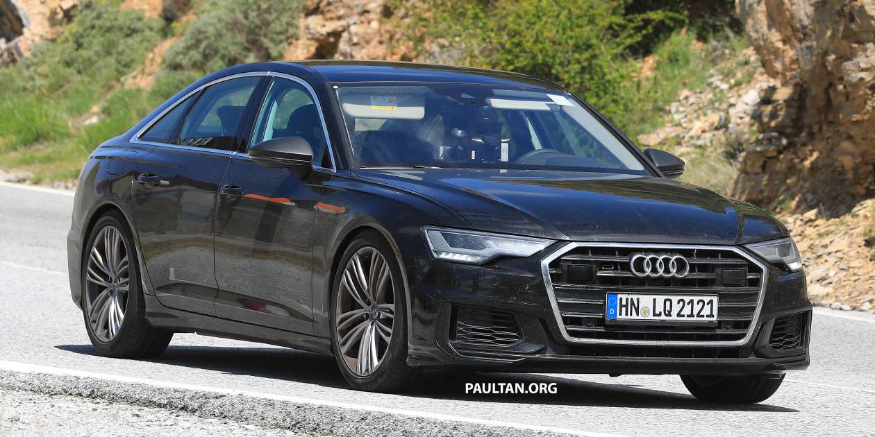 SPYSHOTS: 2019 Audi S6 sedan seen undisguised - paultan.org