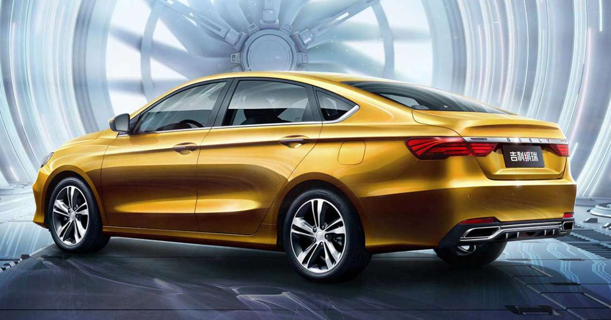 Geely Binrui - new C-segment sedan gets full active safety features ...