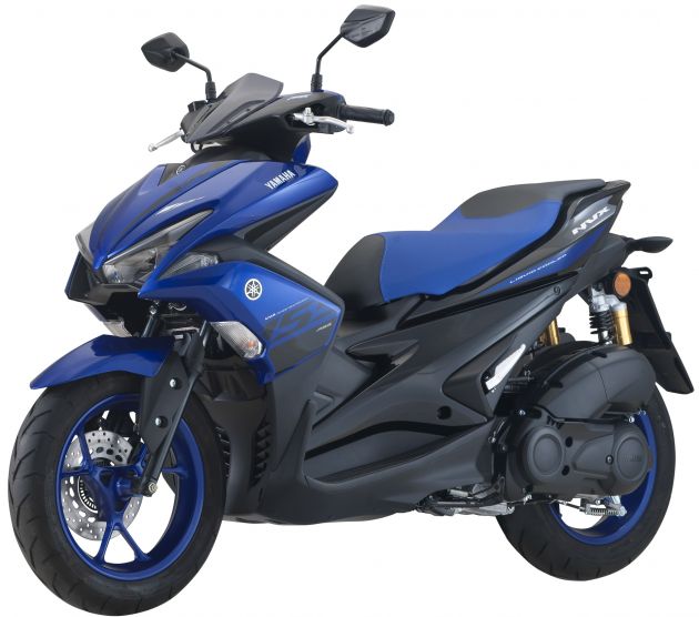 Yamaha NVX 2019 Blue BM-8 - Paul Tan's Automotive News