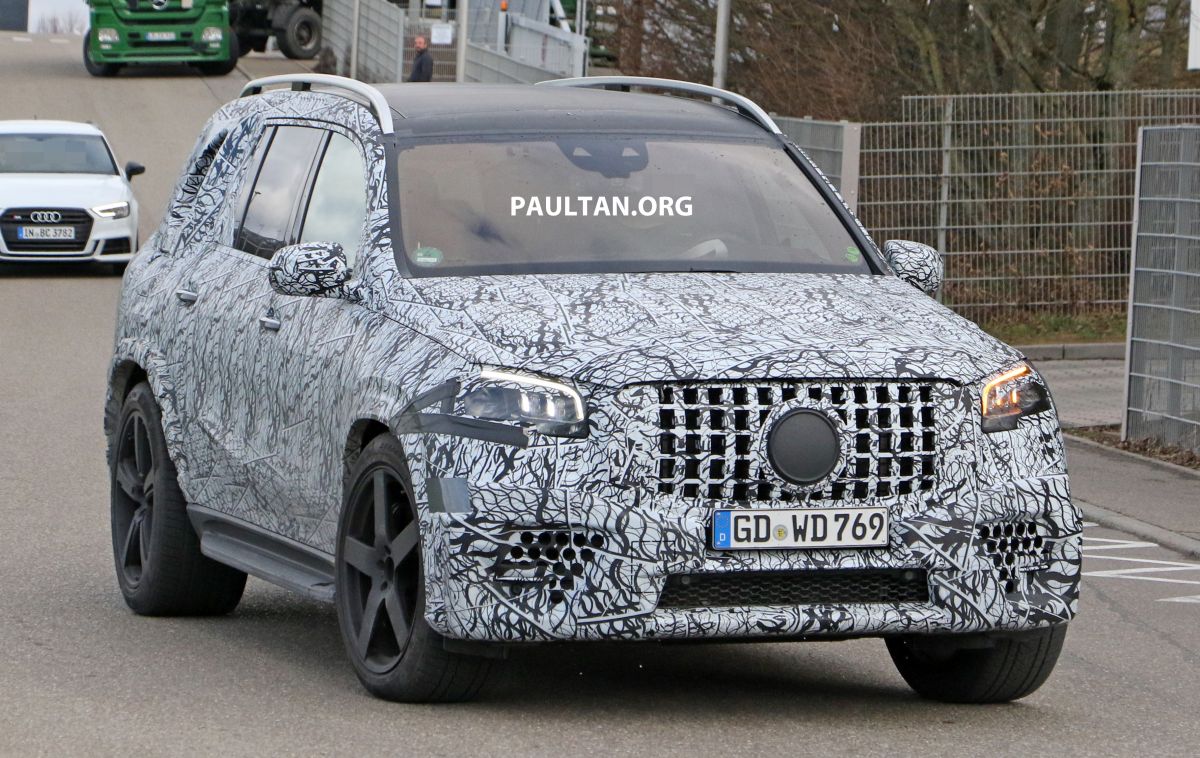2020 Mercedes-AMG GLS 63 4Matic+ spyshots_4 - Paul Tan's Automotive News