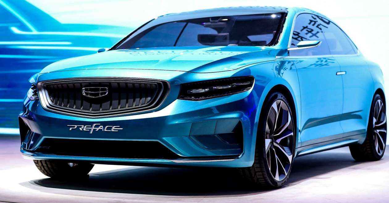 Geely Preface sedan concept debuts at Auto Shanghai - paultan.org