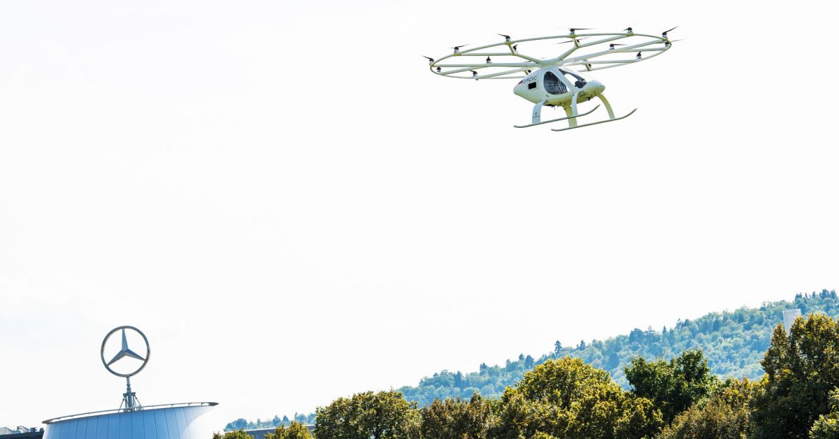 Volocopter conducts its first urban flight in Europe - paultan.org