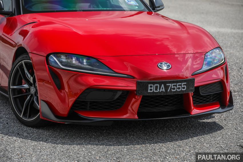 Toyota GR Supra 2022 di Malaysia dapat Apple CarPlay - Paul Tan Automotif