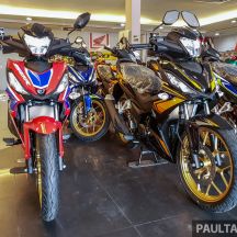 2020 Honda RS150R V2 spotted in Malaysian dealer, five new colours ...