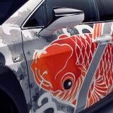 This 2020 Lexus UX is the world's first tattooed car - paultan.org