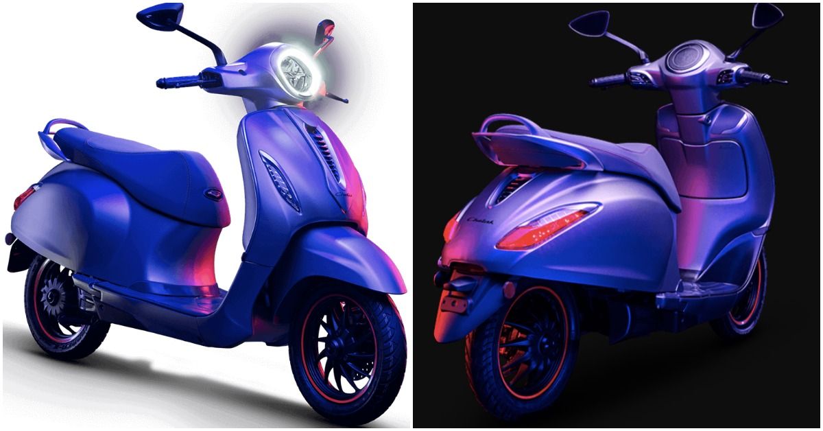 Bajaj Chetak - skuter elektrik 5 hp, jarak gerak 95 km - paultan.org