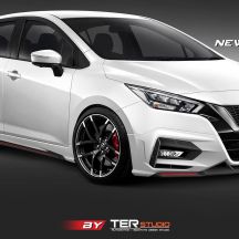 2020 Nissan Almera dressed up in Drive68 body kit - paultan.org